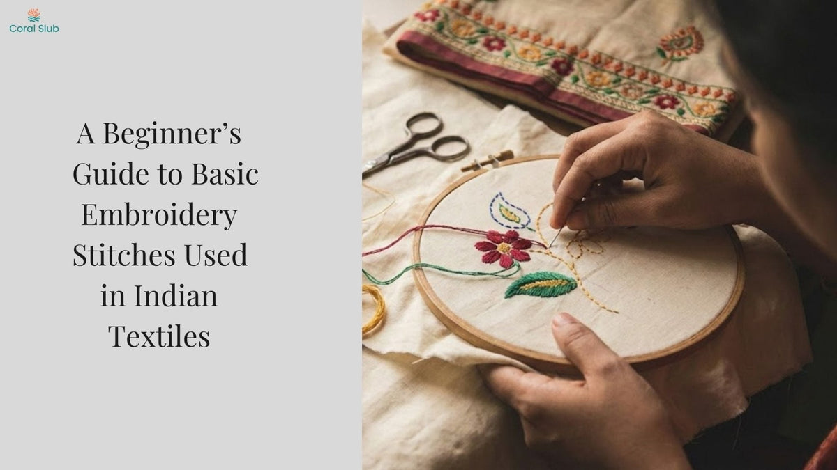 A Beginner’s Guide to Basic Embroidery Stitches Used in Indian Textile ...