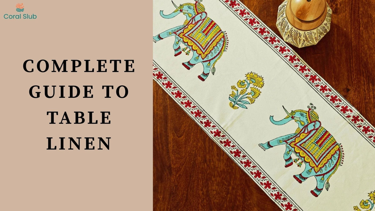 Complete Guide to Table Linen: Transform Your Dining Experience – Coral ...